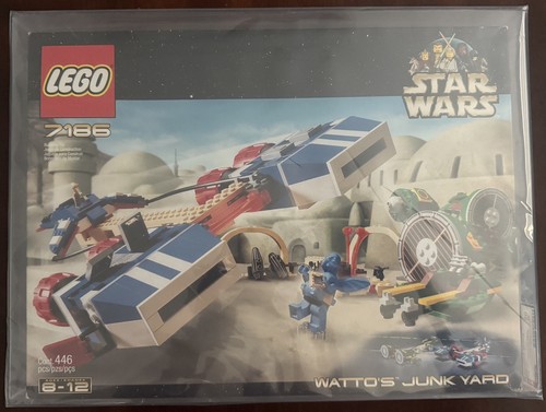 Lego Graded AFA 80 7186 Star Wars Watto’s Junkyard Episode I Brand New ...