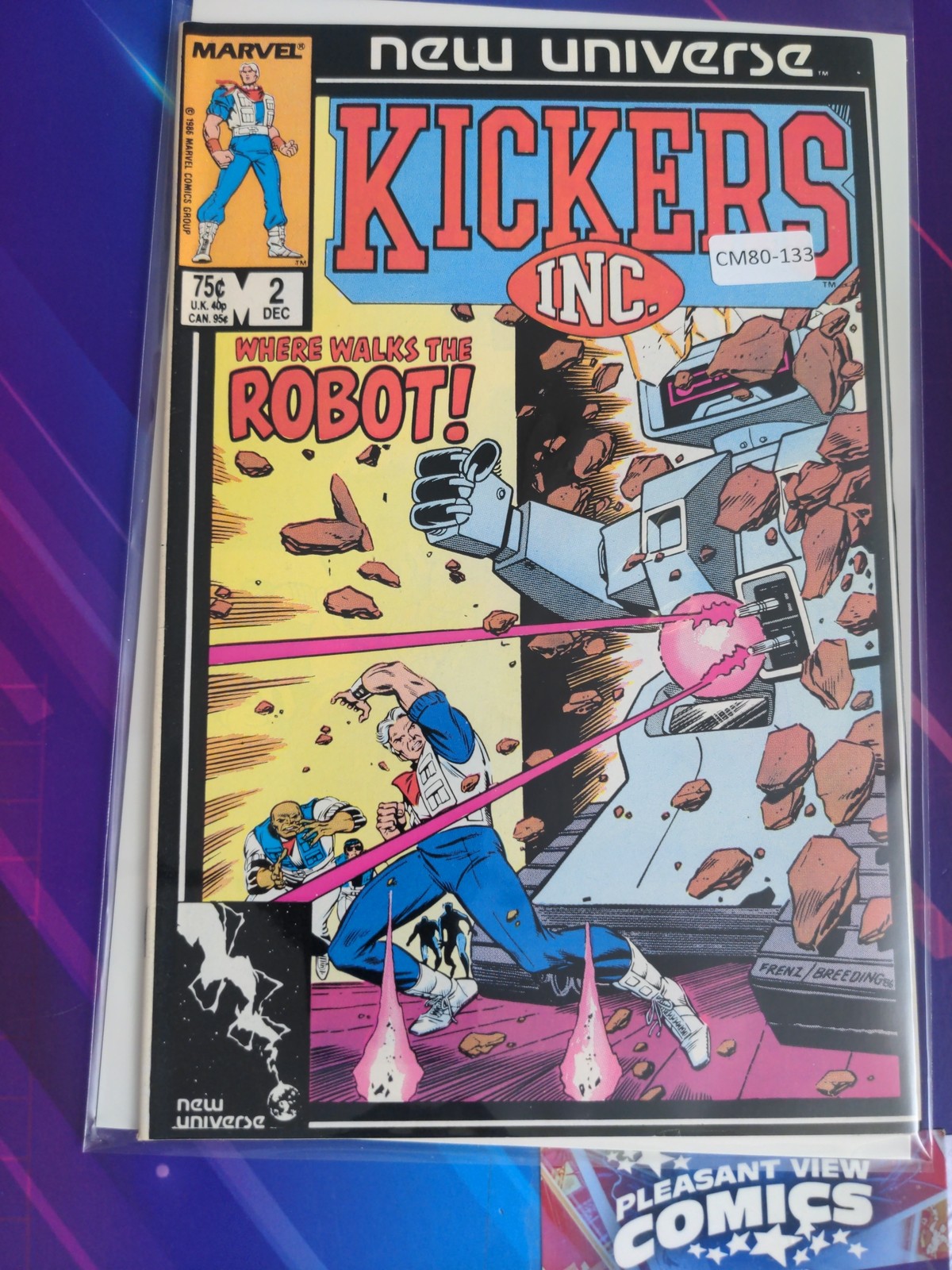KICKERS INC. #2 HIGH GRADE 1ST APP MARVEL COMIC BOOK CM80-133 | eBay
