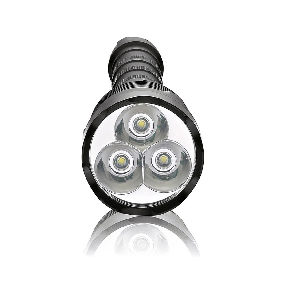 Flashlight Rechargeable Powerful 3LED Torch Lamp Flash Light Bright ...