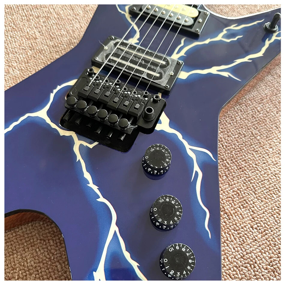 Electric Guitar WASHBURN DIME, Floyd Rose Tremolo Bridge, Lightning ...