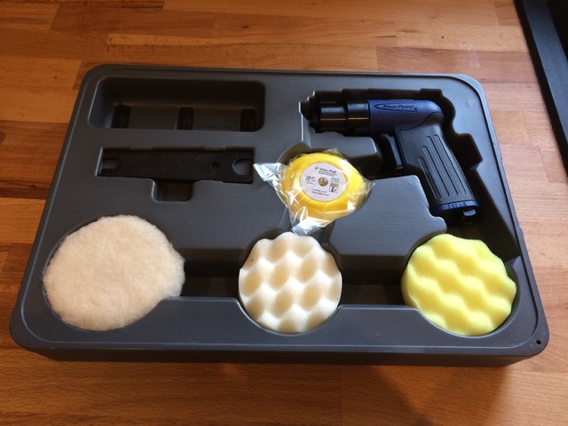 Blue Point by Snap on 3” Micro Polisher Kit AT403MCKA for sale online ...