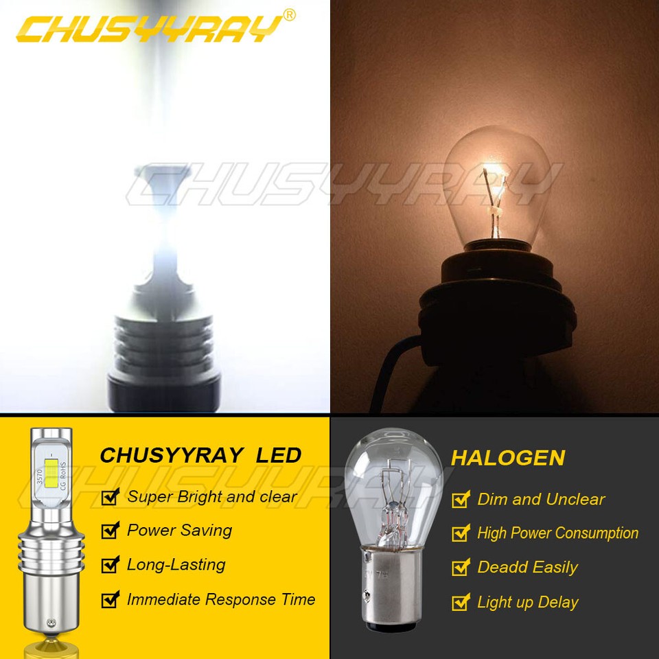 1156 BRIGHT LED light bulbs for Craftsman LT 2000 LT1000 LT11 garden ...