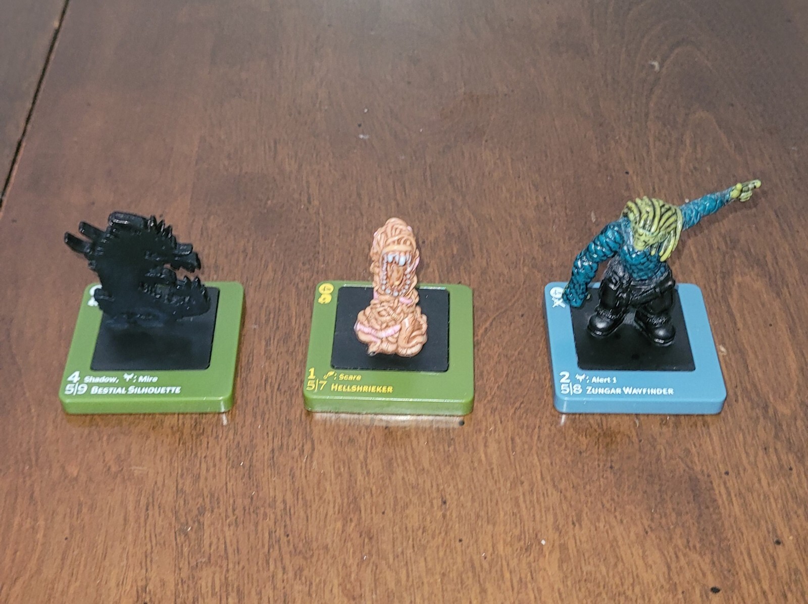 Dreamblade lot of 3 Figures Zungar Wayfinder, Hellshrieker, Bestial ...