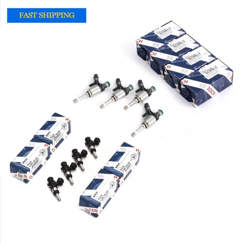 8pcs Bosch OE Fuel Injectors Set For VW Golf R Audi S3 8V TTS 2.0 TFSI ...