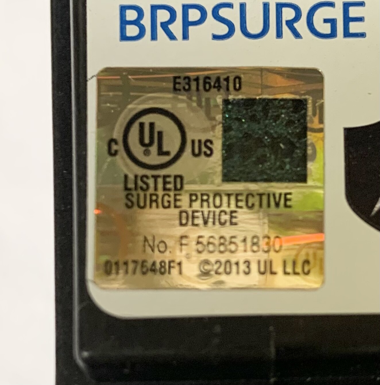 EATON BRPSURGE 2 Pole Type BR 2 SPD Surge Protection Device 120 240 VAC ...