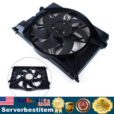 Radiator Cooling Fan Assembly For Mercedes Benz S350 S430 S500 S600 ...
