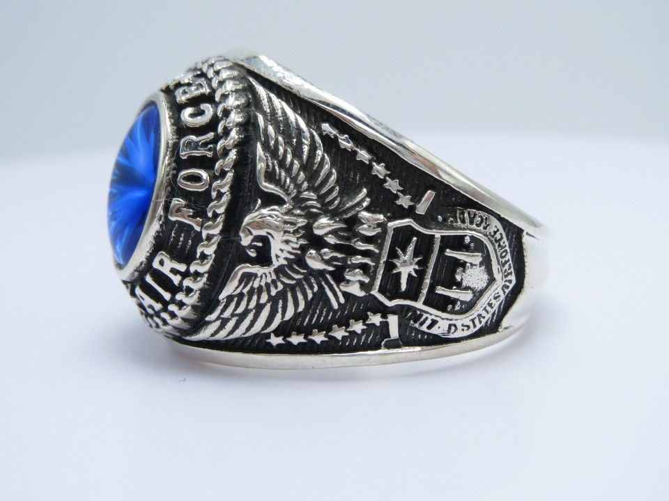 SILVER 925 , RING , 1978 , USAF RING , US Air Force RING, US size 10 | eBay