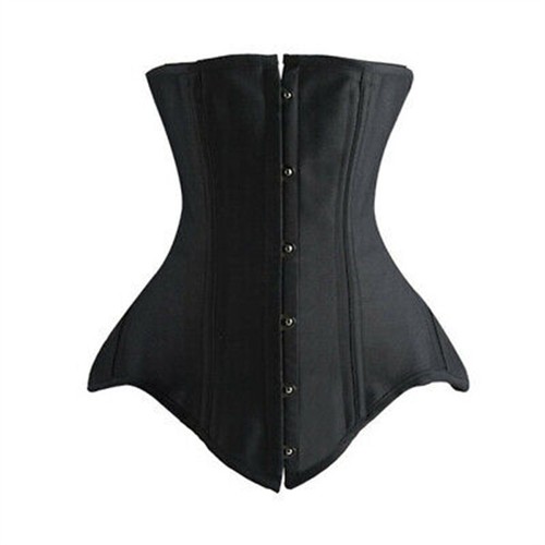 Women‘s Long Torso Waist Training Corsets Boned Heavy Duty Underbust ...