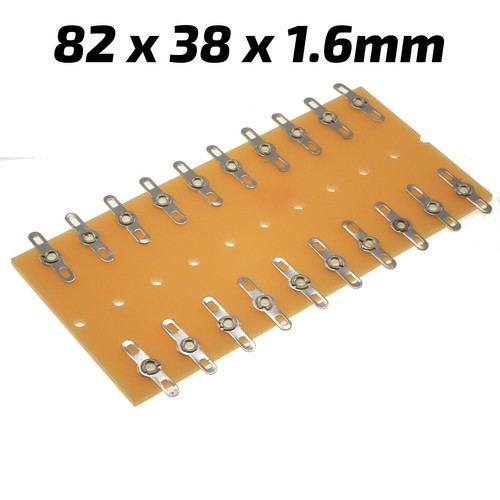 Epoxy Terminal Strips Single/Double Row 5-20 Solder Tags Various Sizes ...