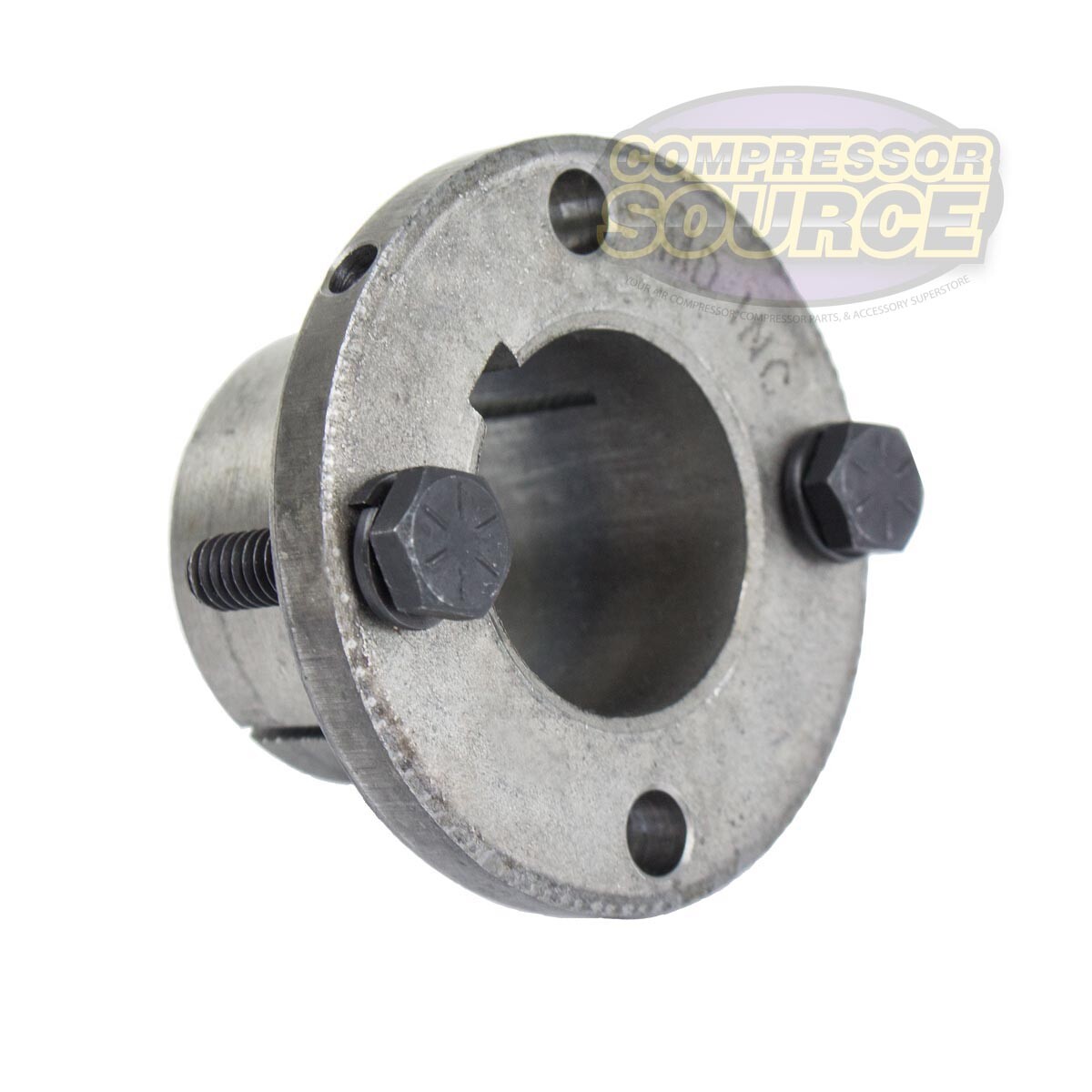 1-1/4" Bore H Style Steel Sheave / Pulley Bushing Split Taper For Keyed ...