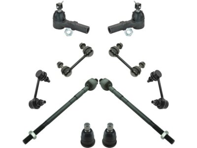 92VP95R Front and Rear Ball Joint Sway Bar Link Tie Rod End Kit Fits ...