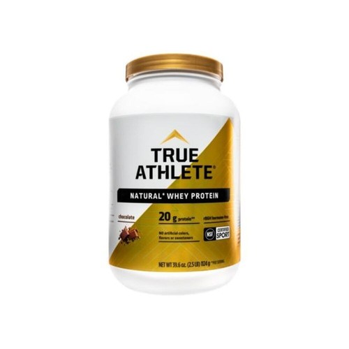 Natural Whey Protein - NSF Certified - Chocolate (2.5 lbs 37 Servings ...