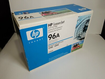 HP LaserJet 96A Black Toner Cartridge C4096A 88698592977| eBay