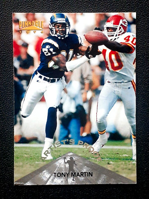 TONY MARTIN 1996 PINNACLE ARTIST'S PROOFS NO 52 48828 | eBay