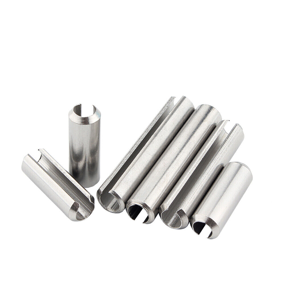 M2 2mm Sellock Slotted Spring Pins Split Tension Roll Pin A2 Stainless ...