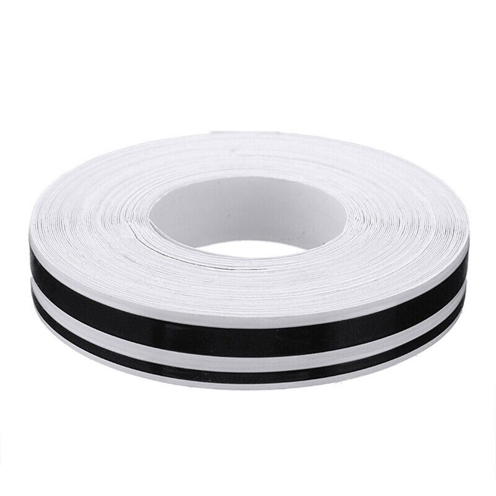 2Pcs For Car Motorcycle Black Pin Striping Stripe Vinyl Tape Decals ...