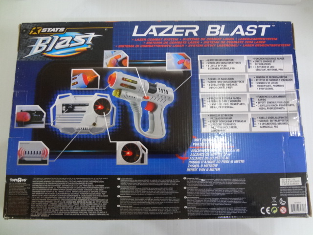 Lazer Blast Stats Blast Command System Laser 2 Person Kit Toysrus for ...