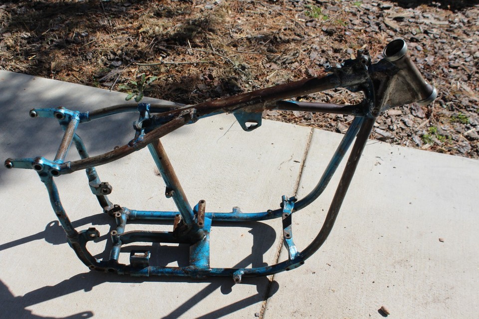 1962 Harley-Davidson Panhead Duo-Glide Drop Seat Frame D2 Date Code | OE