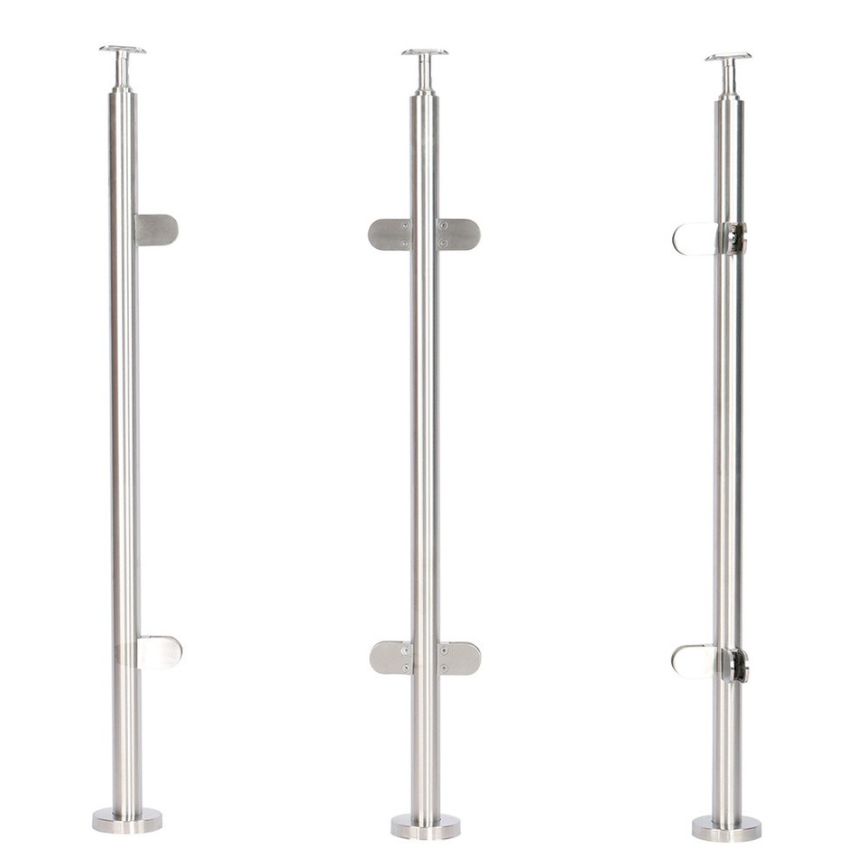 316 Stainless Steel Balustrade Posts Fence Stair Railing Poles with ...
