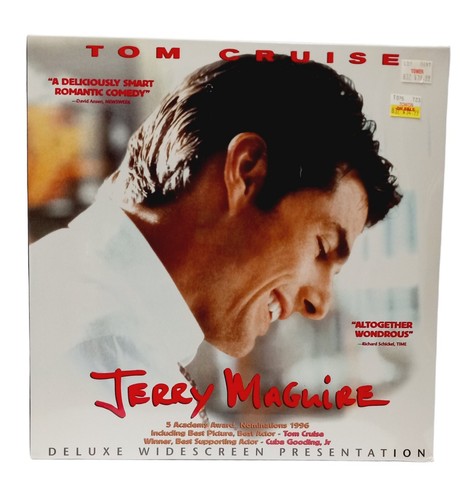 Jerry Maguire Laserdisc CAV 1997 NEW SEALED With Tower Record Price ...