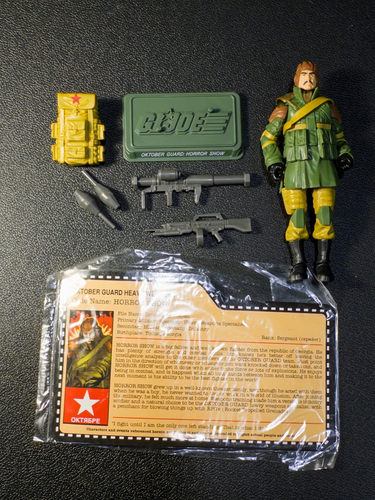 GI Joe Con JoeCon 2012 Oktober Guard Horrorshow Complete with file card ...