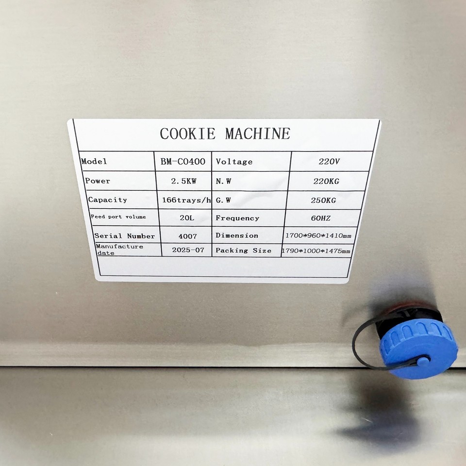208-240V Automatic Cookie Making Machine for Bakeries 35LCookie ...