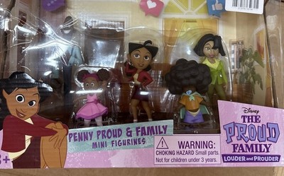 The Proud Family Louder and Prouder Penny Proud & Family Mini Figurines ...