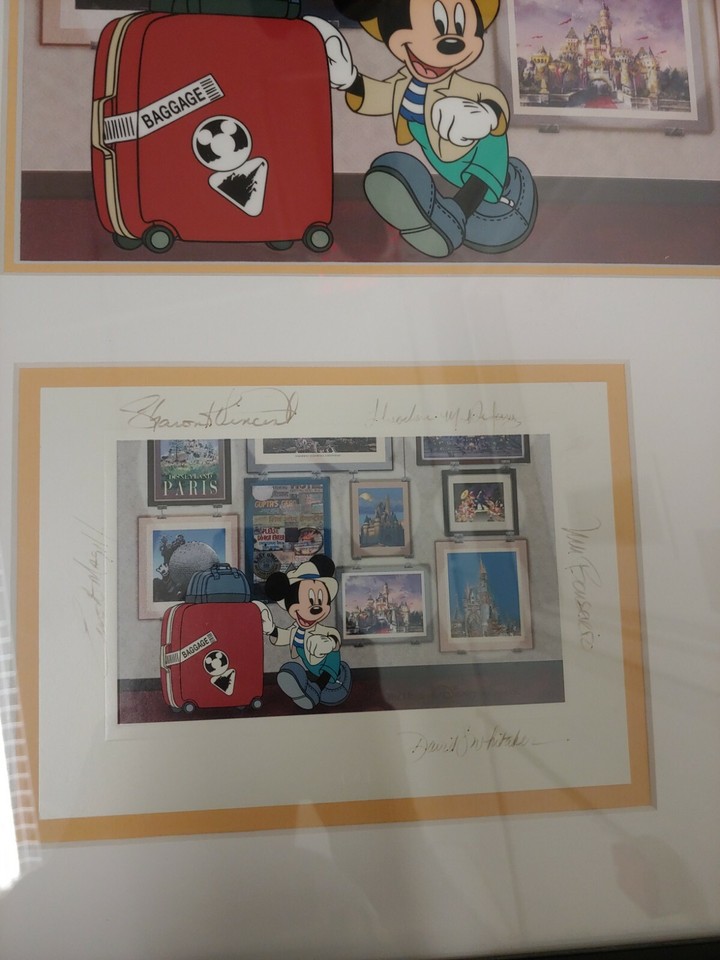 2006 Around The World Cel With Signed Card And Pin | eBay