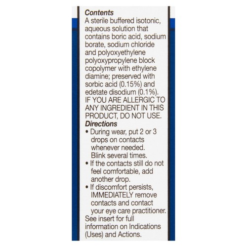Equate Contact Lens Rewetting Eye Drops, 0.5 fl oz - Vision & Eye ...