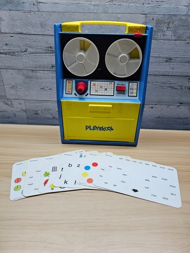 1972 PLAYSKOOL PLAY 'N LEARN COMPUTER WITH CARDS | eBay