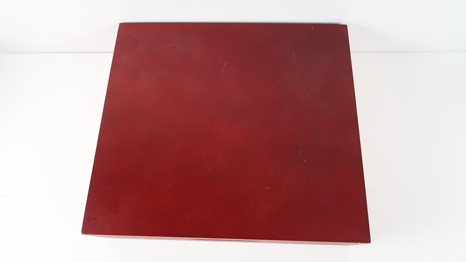 Prescott Forge - 44 Piece Gold Plated Flatware Set W/ Wooden Storage ...