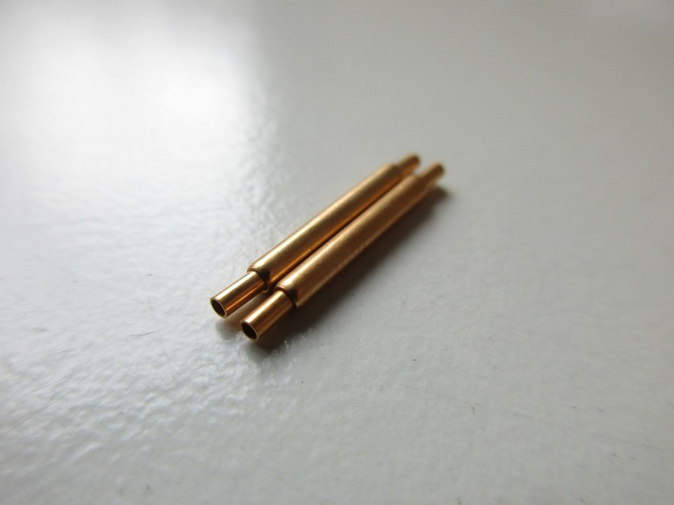 Female type springbars 2 pcs Swiss for vintage watch band - choose size ...