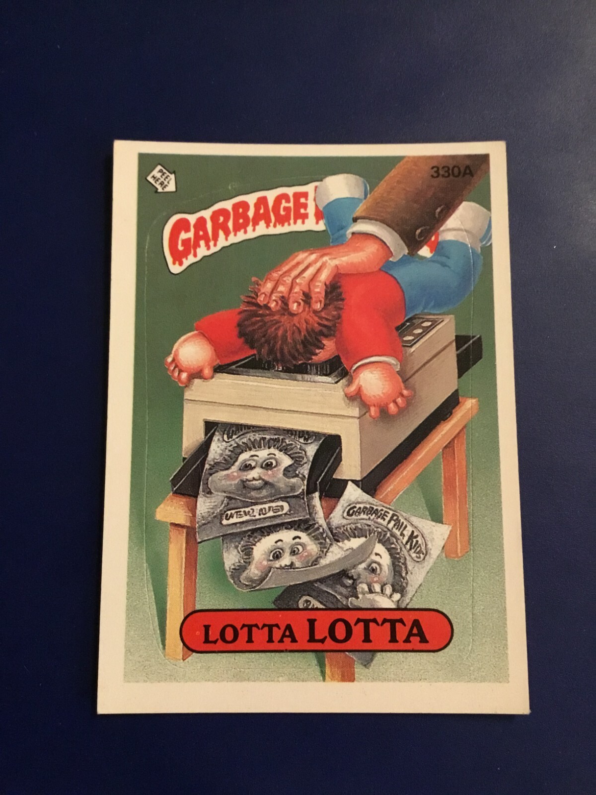 1987 Topps Garbage Pail Kids #330A LOTTA LOTTA Original Series 8 GPK ...