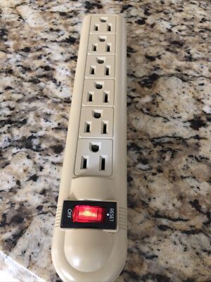 6 Outlet Relocatable power tap 15A 125V 60 HZ model number BB – 05 | eBay