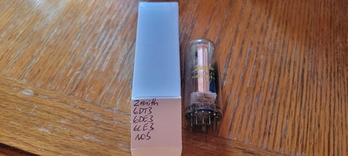 Zenith NOS 6DT3/6DE3/6CE3 Vacuum Tube Tested | eBay
