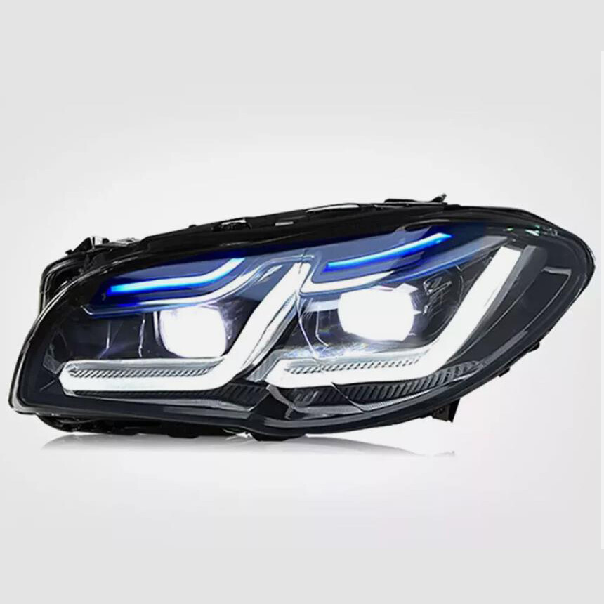 LED Headlights Assembly Upgrade For BMW 5 Series F10 F11 2010-2017 ...