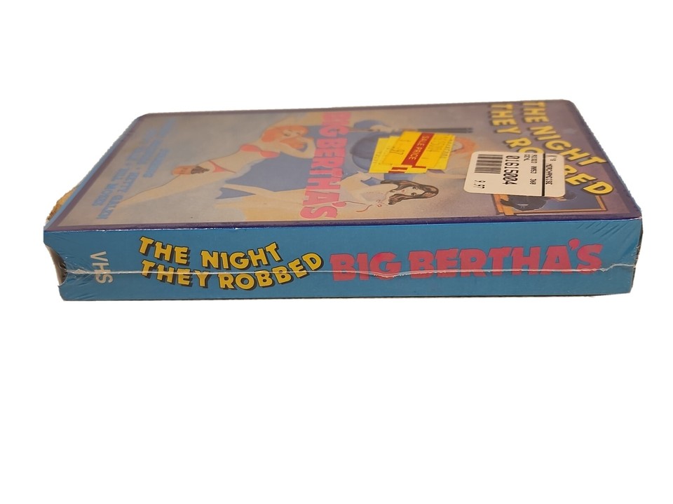 The Night They Robbed Big Bertha's VHS 1987 Comedy Brand New Sealed | eBay