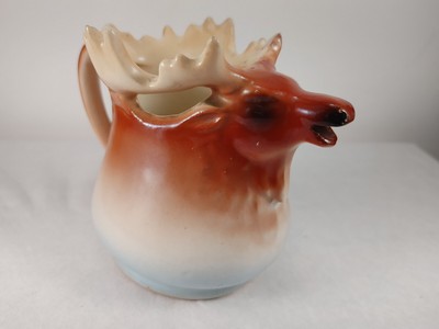 cheap selling shop Vintage Deer Stag Herd Of Moose Elk Creamer Milk ...