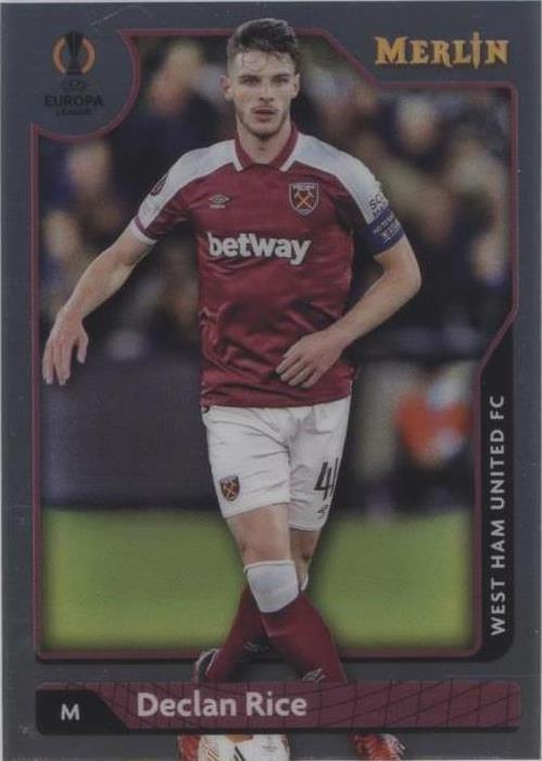 2021-22 Topps Merlin Collection Chrome UCL - Declan Rice #51 for sale ...