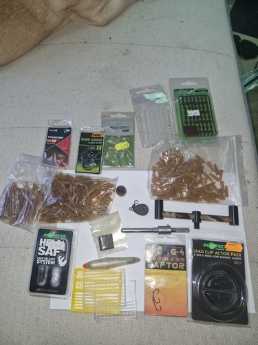 Carp Fishing Joblot Tackle Including Fox Ngt Esp Korda See Pictures ...