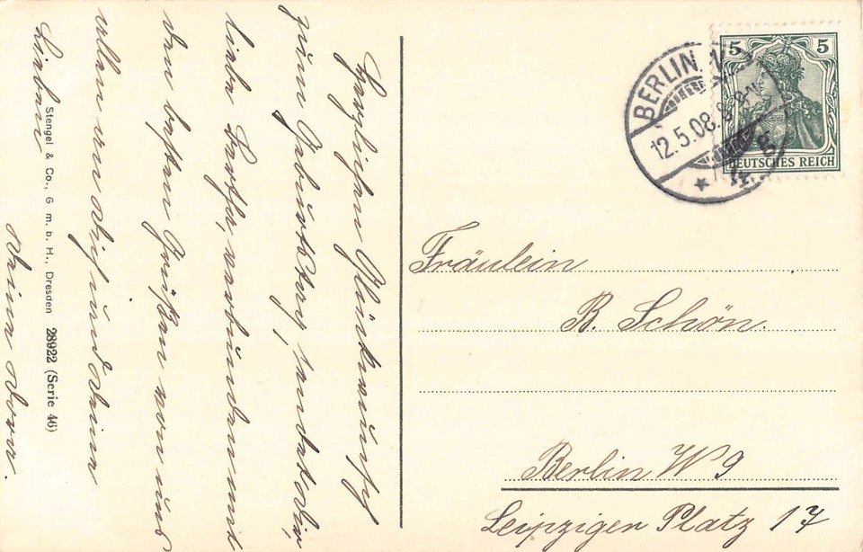 B194 Flowers 1908 Red Roses vintage postcard | eBay