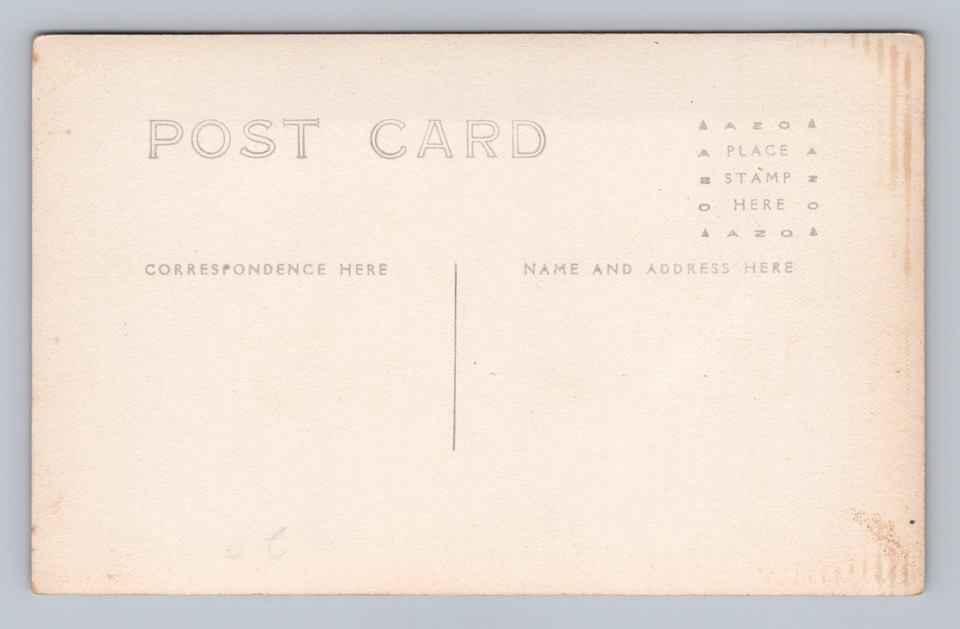 Postcard RPPC Man With Children Dog Family Country House AZO 1900's | eBay