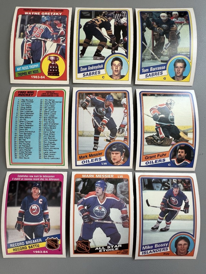 1984 O PEE CHEE HOCKEY CARD LOT. 369/396. SEE PICS AND READ DESC. (DM ...