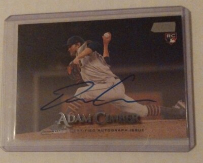 2019 Topps Stadium Club Adam Cimber Rookie Auto 🔥 Indians Blue Jays | eBay