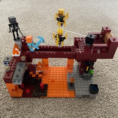LEGO Minecraft: The Blaze Bridge Set (21154) 673419304481 | eBay