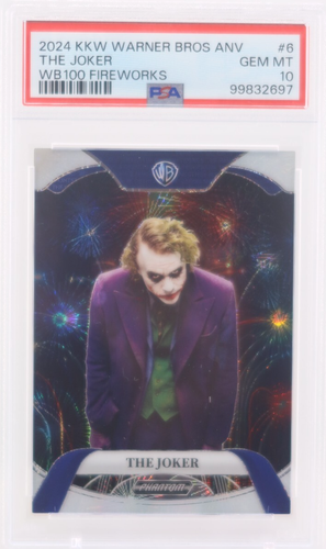 2024 KAKAWOW WARNER BROTHERS ANV THE JOKER FIREWORKS #6 PSA 10 Batman ...