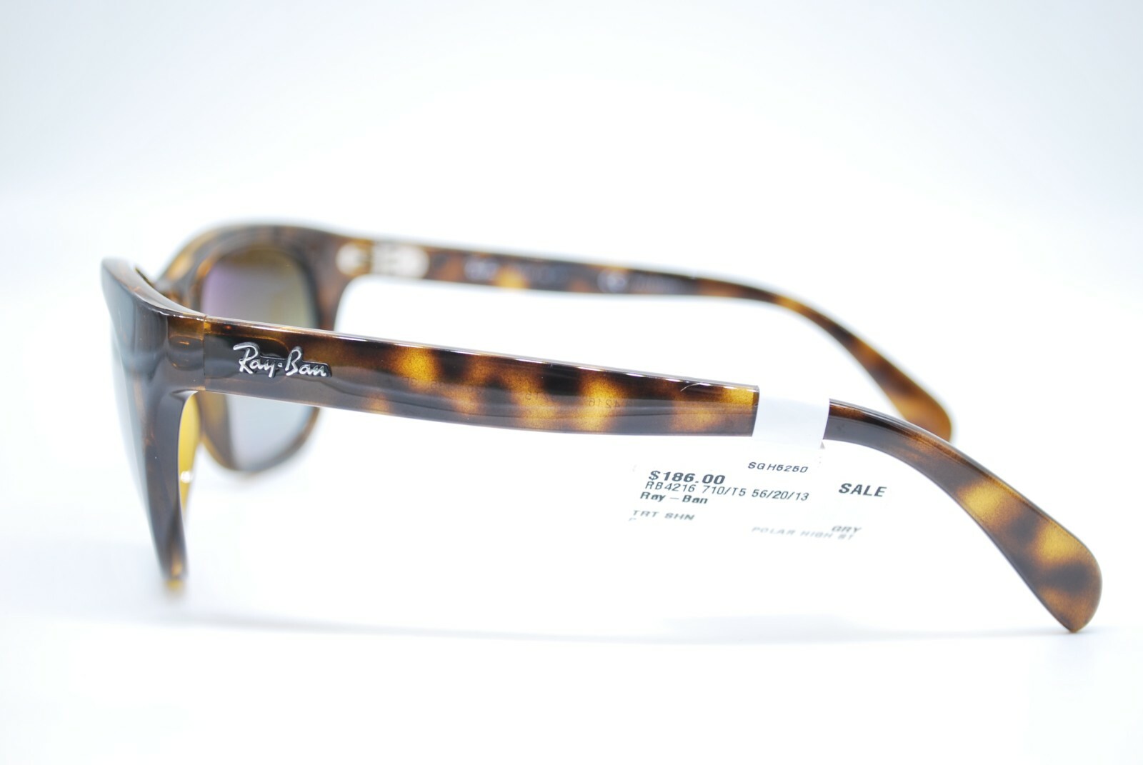 NEW RAY-BAN RB 4216 710/T5 BROWN GRADIENT POL AUTHENTIC FRAME ...
