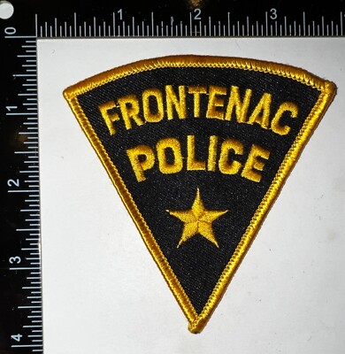 Frontenac MO Missouri Police Department Patch | eBay