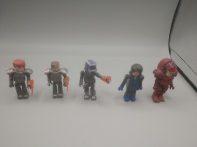 Mass Effect MINIMATES Collection - Shepard Tali Ashley Femshep Figures ...