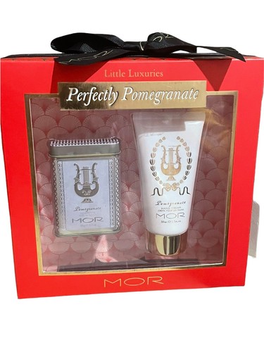 MOR Birthday Perfectly Pomegranate Soap Hand Cream Set Present ...